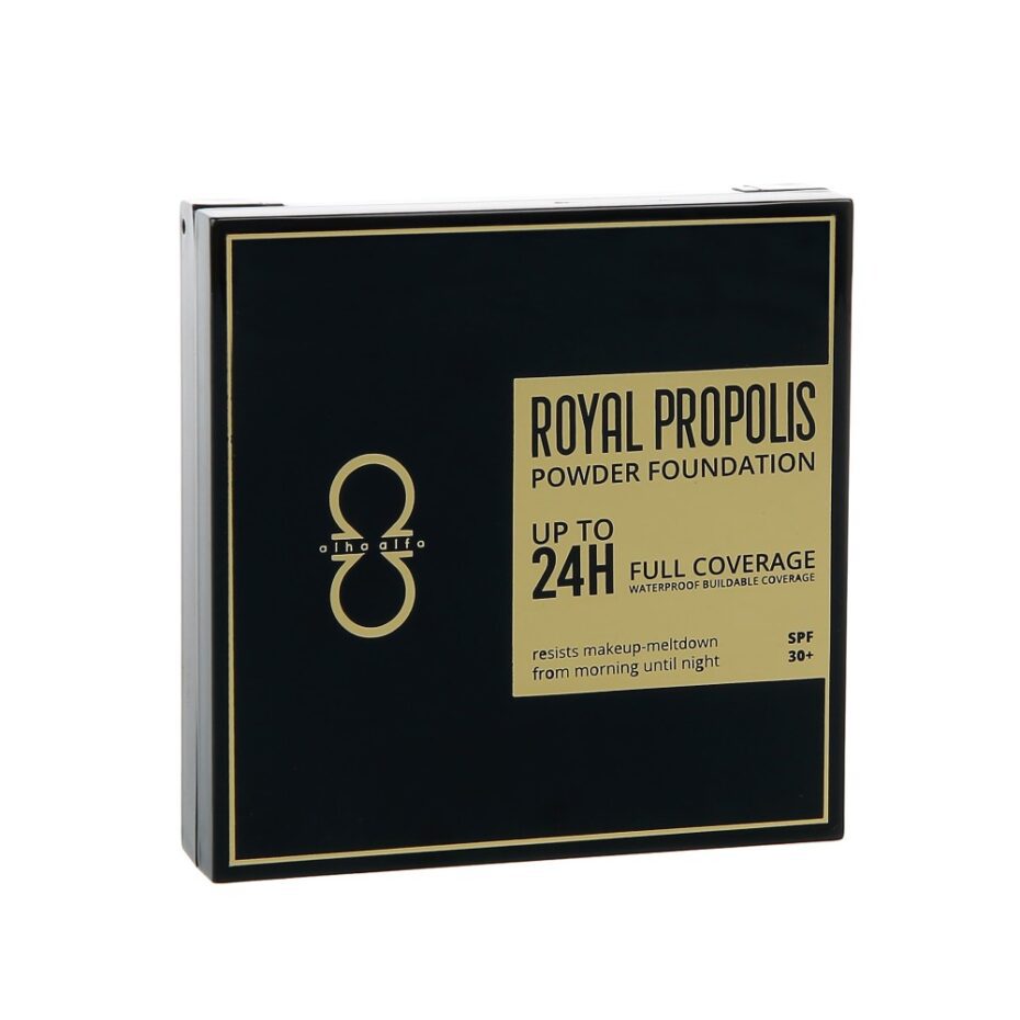 ROYAL PROPOLIS POWDER FOUNDATION – Alha Alfa Cosmetics