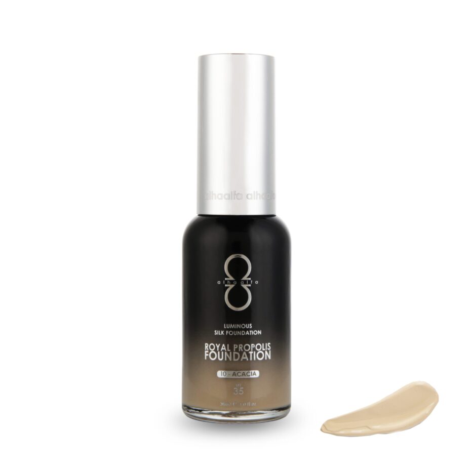 ROYAL PROPOLIS LUMINOUS SILK FOUNDATION SPF35 – Alha Alfa Cosmetics