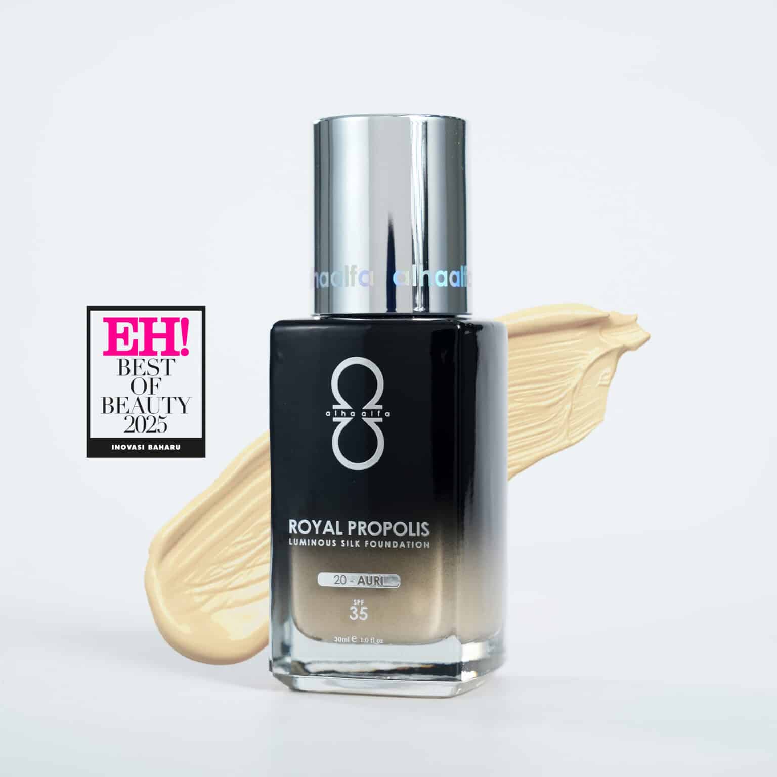 ROYAL PROPOLIS LUMINOUS SILK FOUNDATION SPF35(NEW PACKAGING) – Alha ...